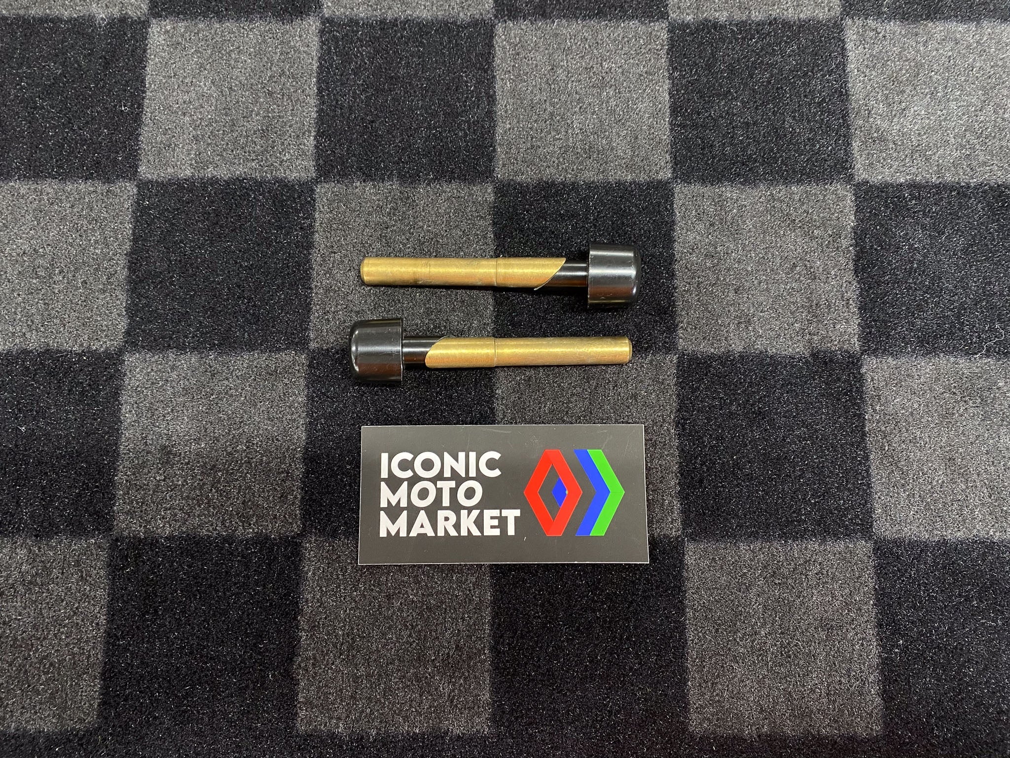 Black Bar End Inner Weights – Iconic Moto Market