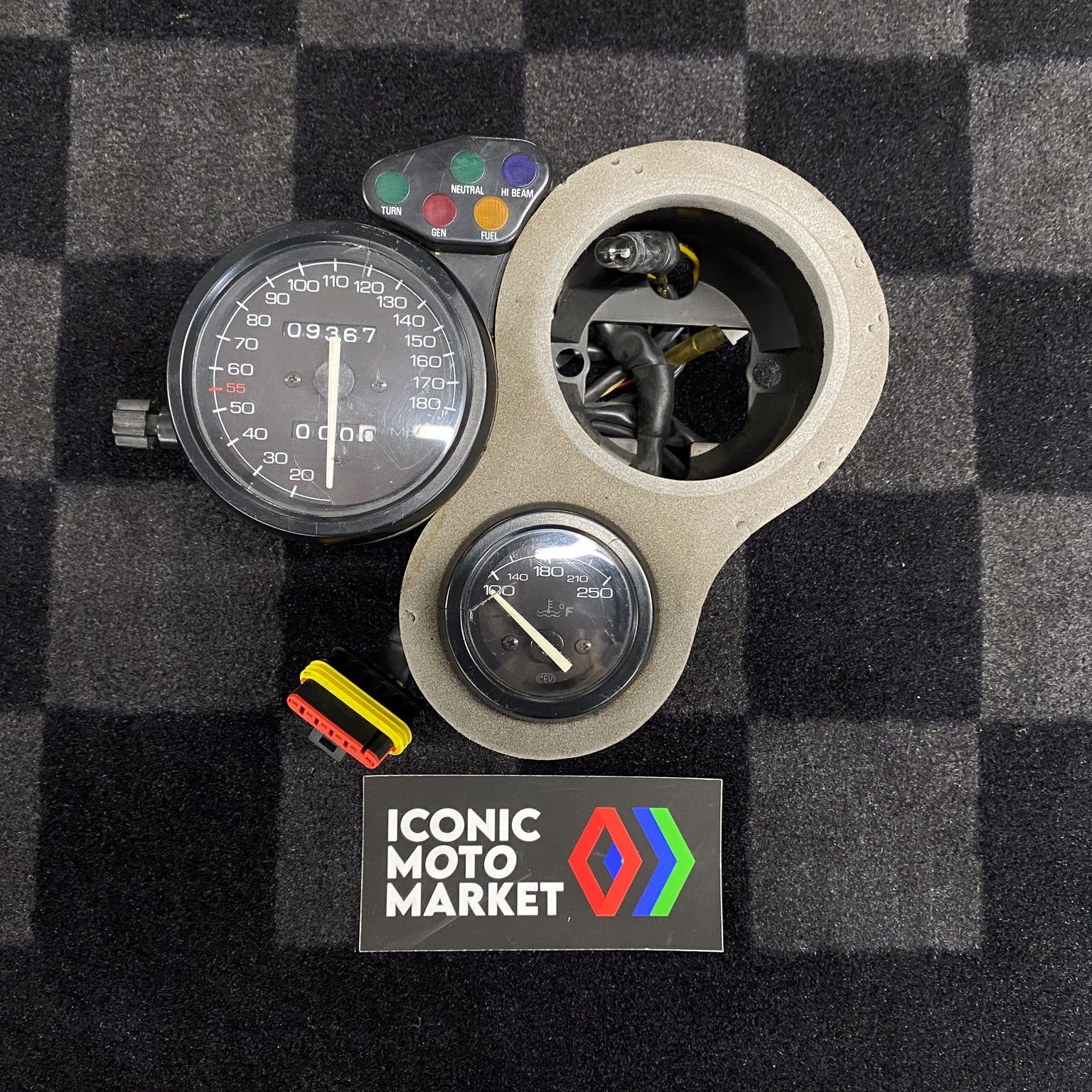 Ducati 916 996 Cluster WO Tachometer – Iconic Moto Market