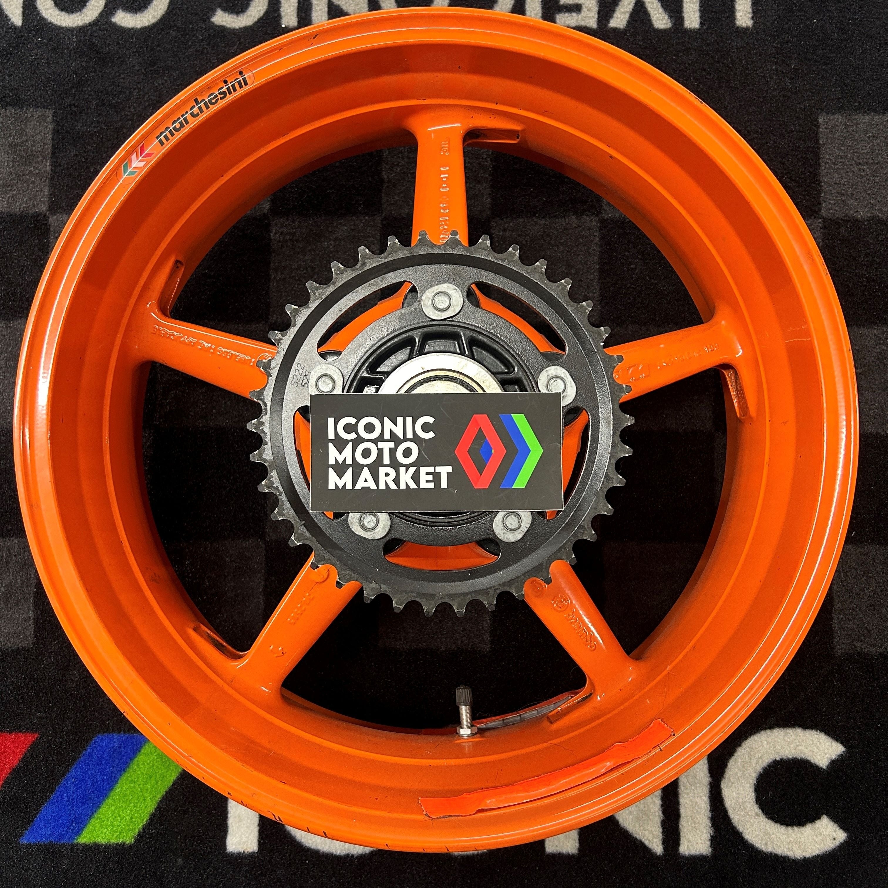 KTM RC8 OEM Brembo Rear Wheel with Sprocket #KT02 – Iconic Moto Market