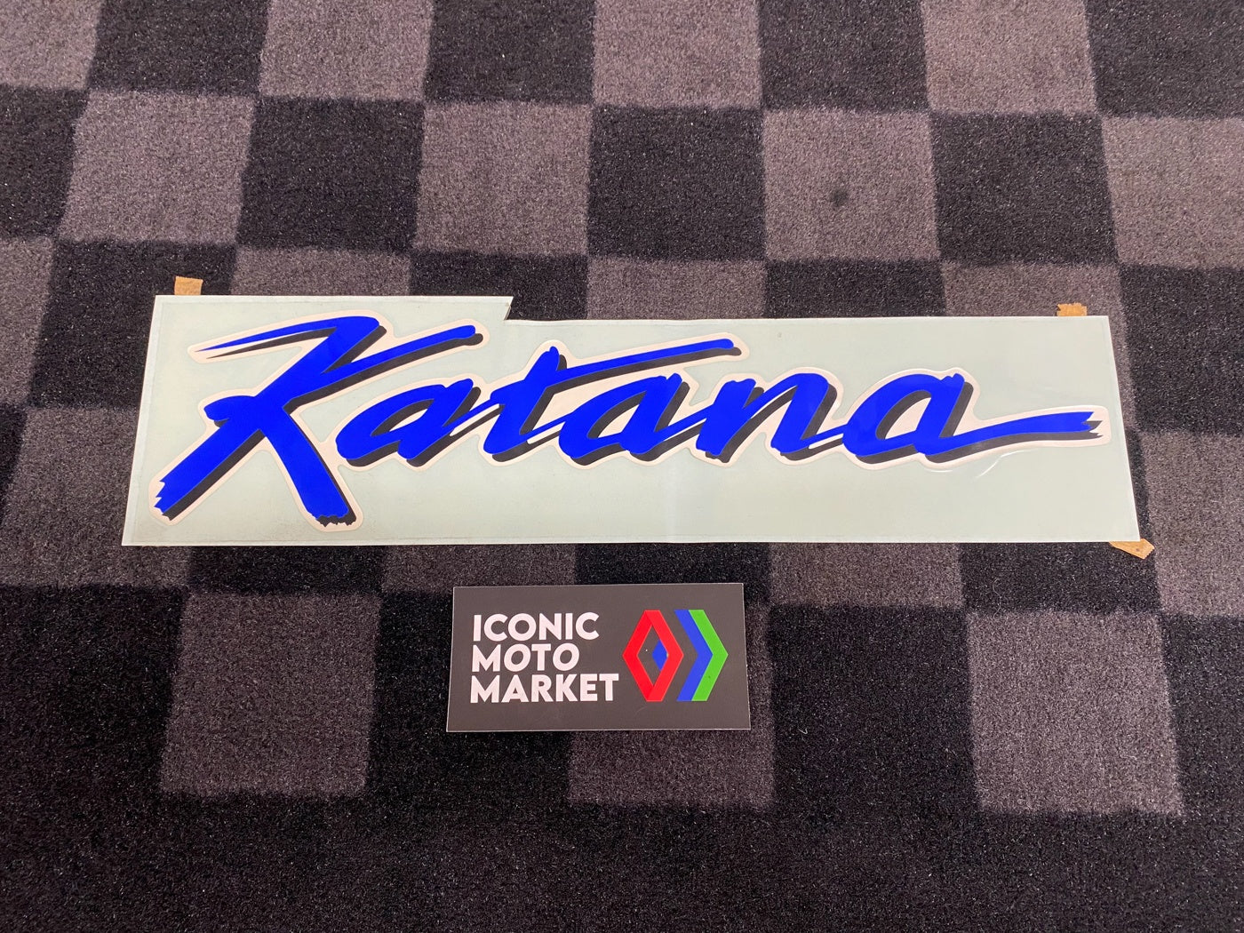 Suzuki GSX600F Katana (1988) Fairing Decal #6818119C002GB – Iconic Moto ...